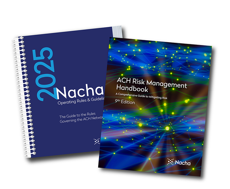 2025 Nacha Operating Rules & Guidelines + ACH Risk Management Handbook - Print Bundle | Nacha